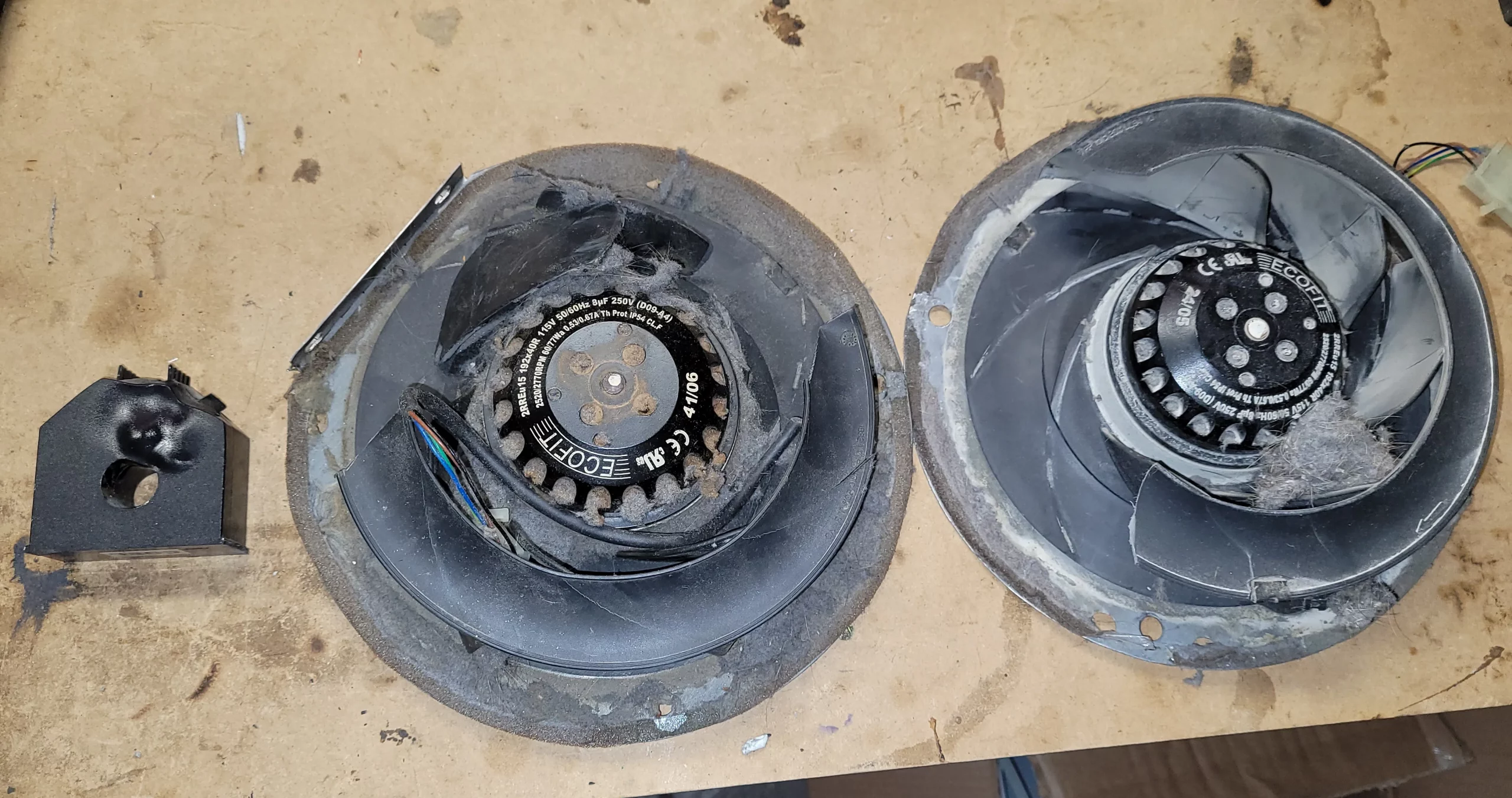 Broken Booster Fans Oct 2023 - Masduct